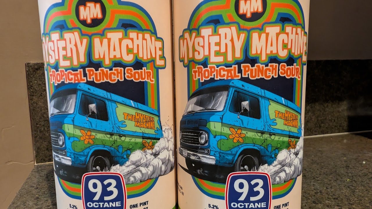 93 Octane Brewery| Mystery Machine Tropical Punch Sour - YouTube