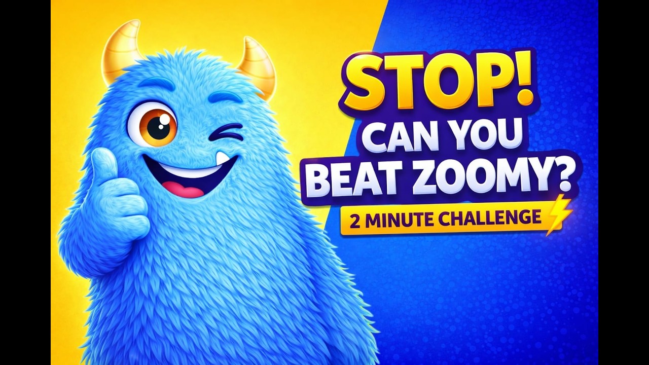Brain Break for Kids | Can You Beat Zoomy? ⚡ 2 Minute Movement ...