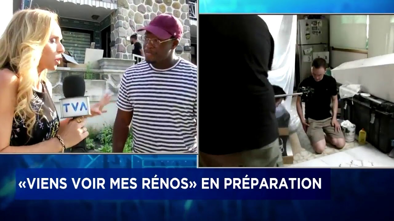 «Viens voir mes rénos!» le nouveau défi de Kevin Raphael a tva - YouTube