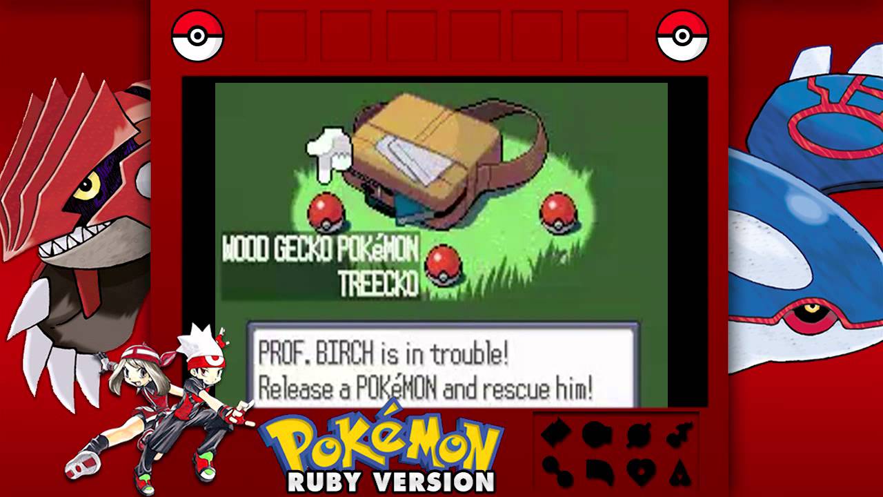 Let's Play Pokemon: Ruby - Part 1 - Aplomb?! - YouTube