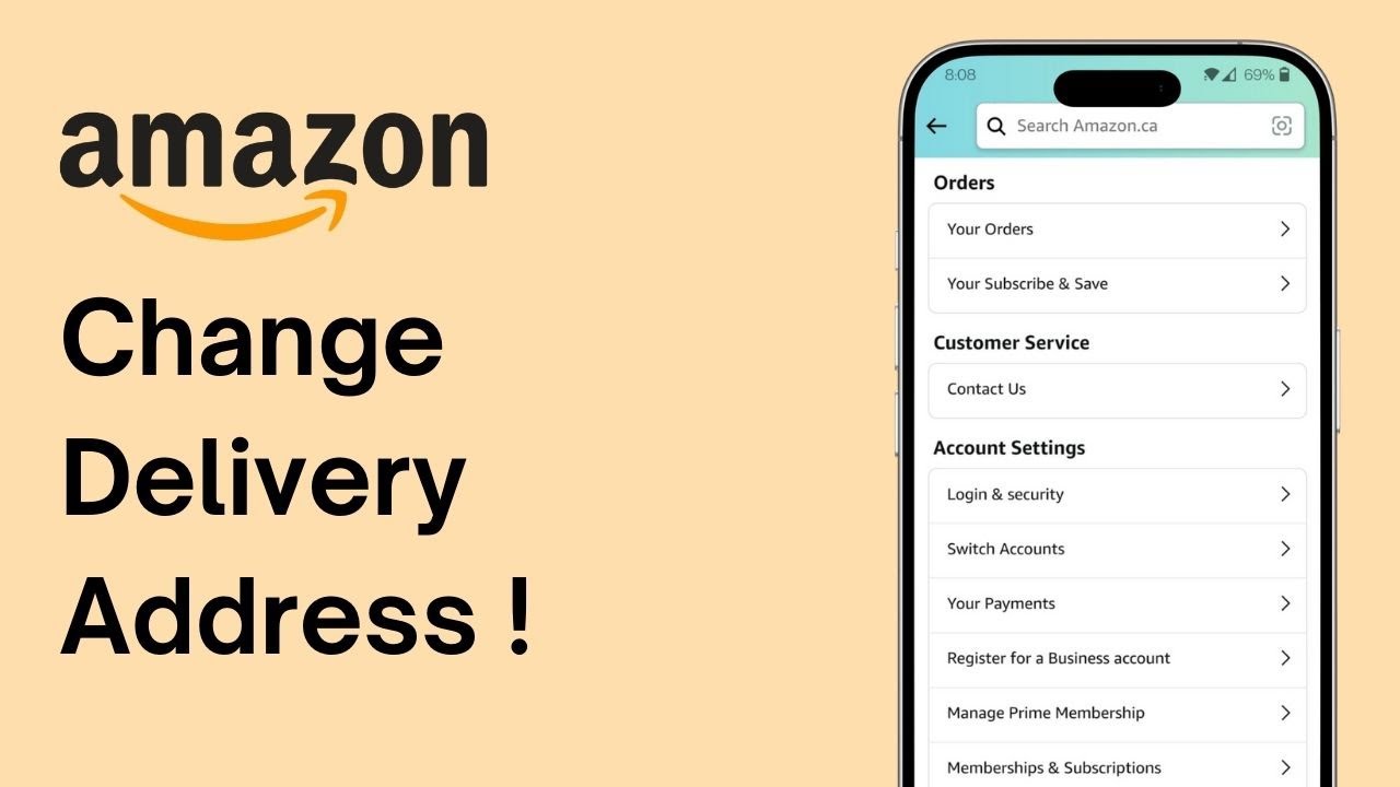 How to Change Delivery Address on Amazon ! - YouTube