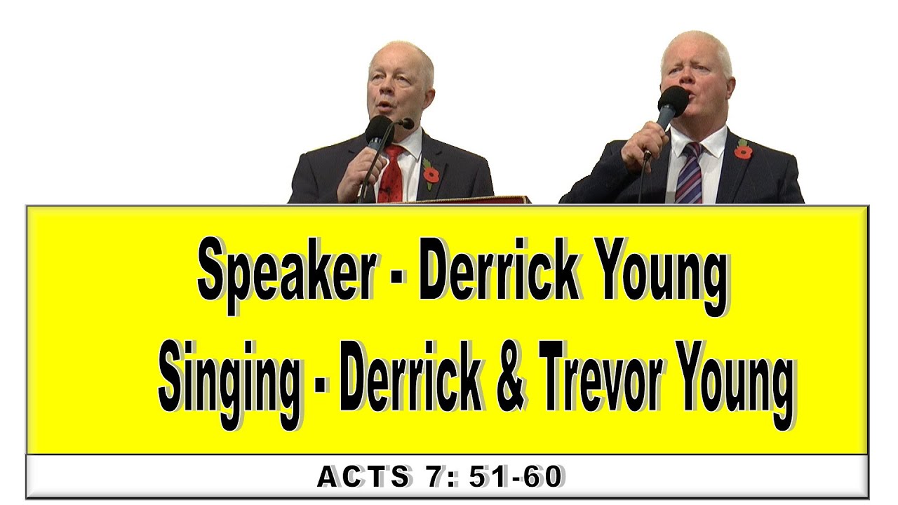 Speaker: Derrick Young - Singing Derrick & Trevor (Sun pm 9 Nov 2025 ...