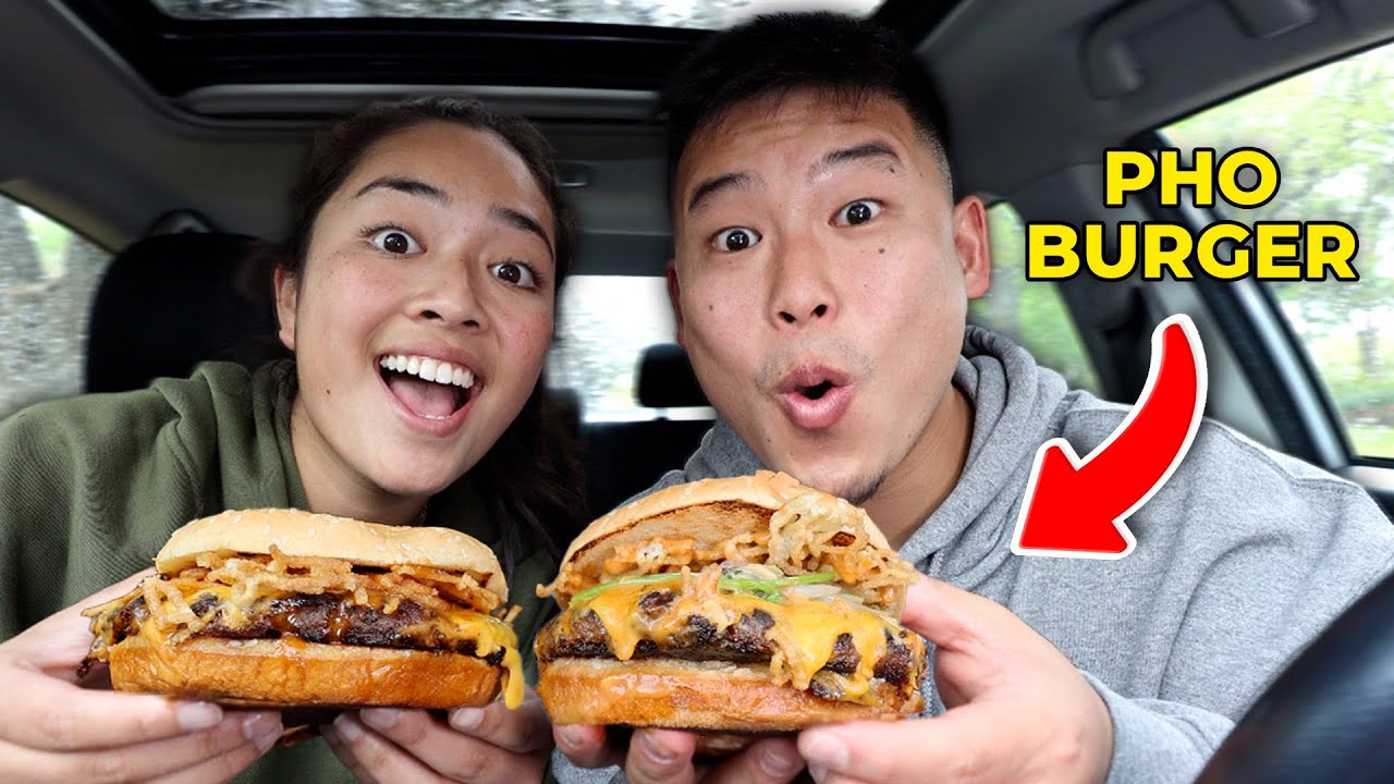 We Tried a PHO + BURGER Combination !! - YouTube
