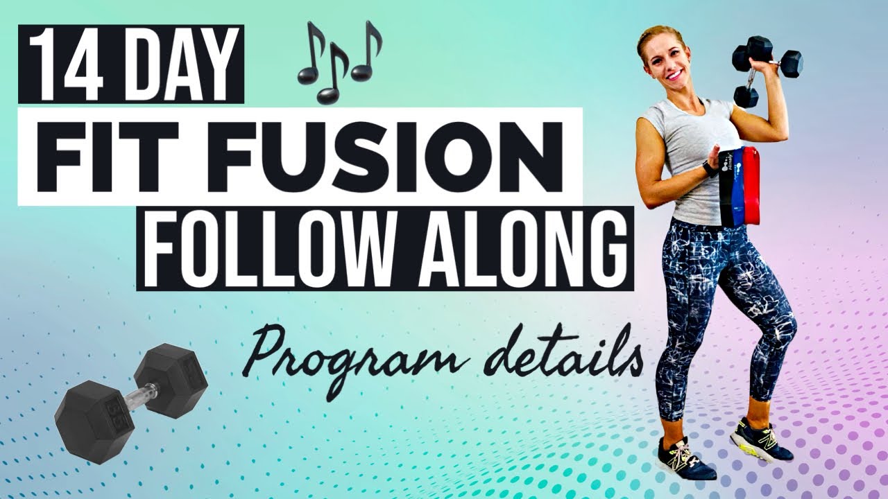 Fit Fusion Workout from Home Challenge Intro 14 DAYS | PROGRAM DETAILS ...