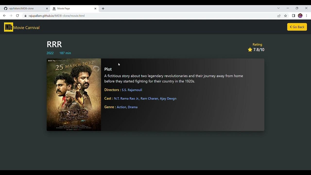 Imbd Clonecoding Ninjas Skill Test Youtube