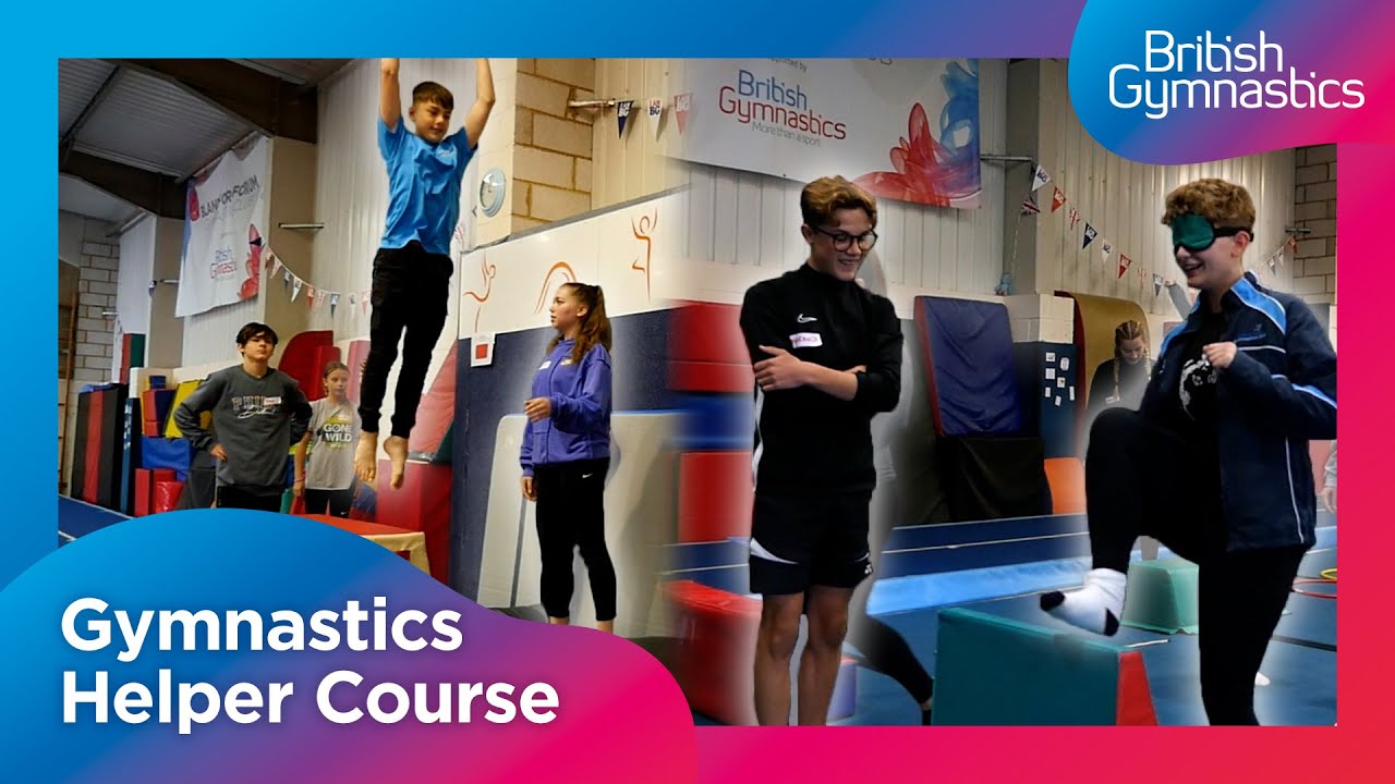 Enrol now on the Gymnastics Helper Course - YouTube