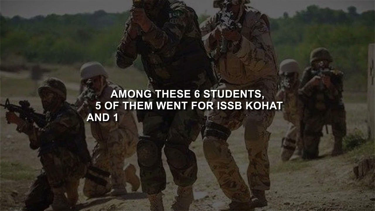 ALI FORCES ACADEMY #RESULT #ISSB #PAKARMY #ABBOTTABAD - YouTube