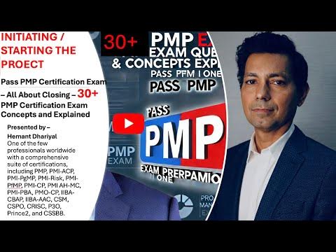 Lesson 2: PMI Authorized PMP Exam Prep 3 0 2023 - YouTube