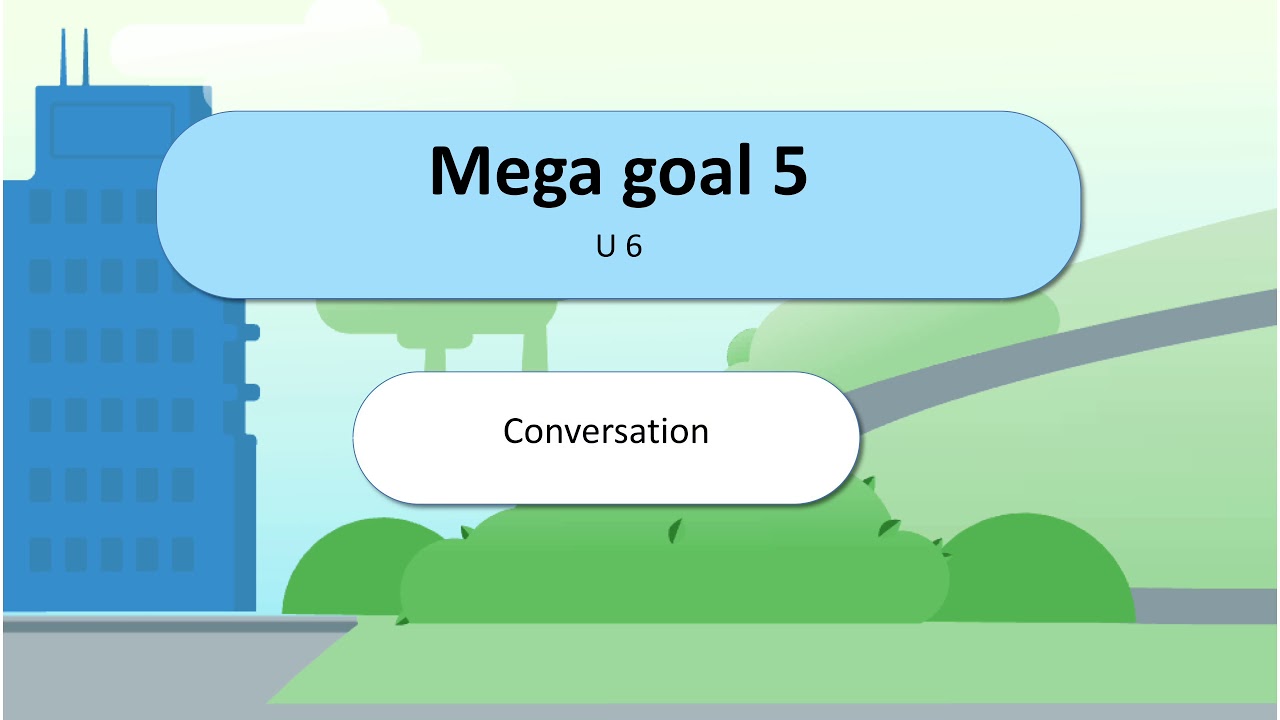إنجليزي ثالث ثانوي الوحدة السادسة Mega goal 5 U6 conversation - YouTube