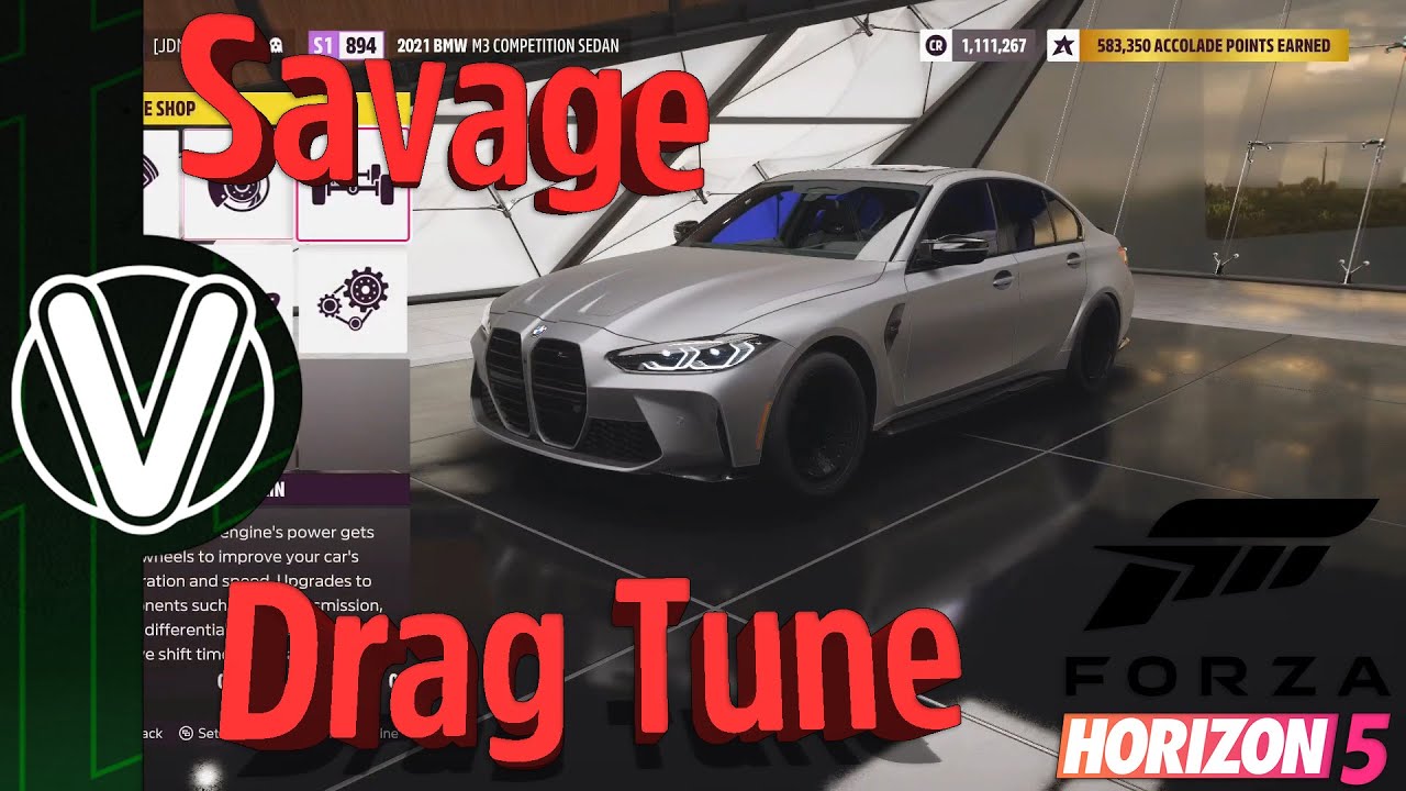 Forza Horizon 5 | BMW M3 Competition Sedan Drag Tune *Rapid* (Forza ...