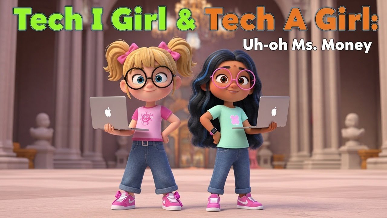 Tech I Girl & Tech A Girl: Uh-Oh Ms. Money(Short Animation Film) - YouTube