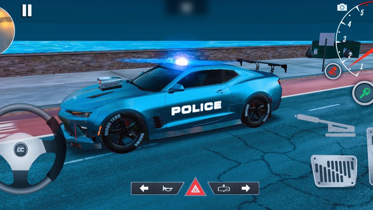 Police Car driving in drive club | - YouTube