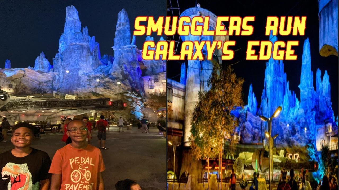 GALAXY'S EDGE SMUGGLERS RUN DISNEY HOLLYWOOD STUDIOS - YouTube