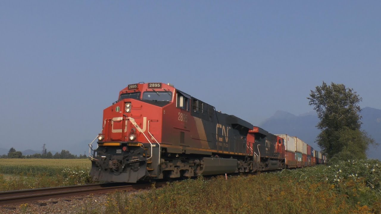 Railfan BC: New Spots! CP 9377 at Deroche + Another (2018-08-16) - YouTube