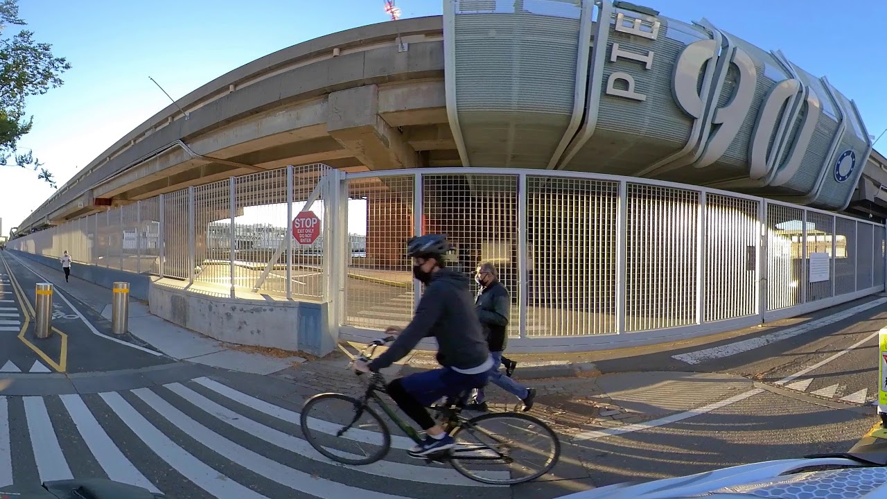 Hudson bike path 29th to 72nd - YouTube