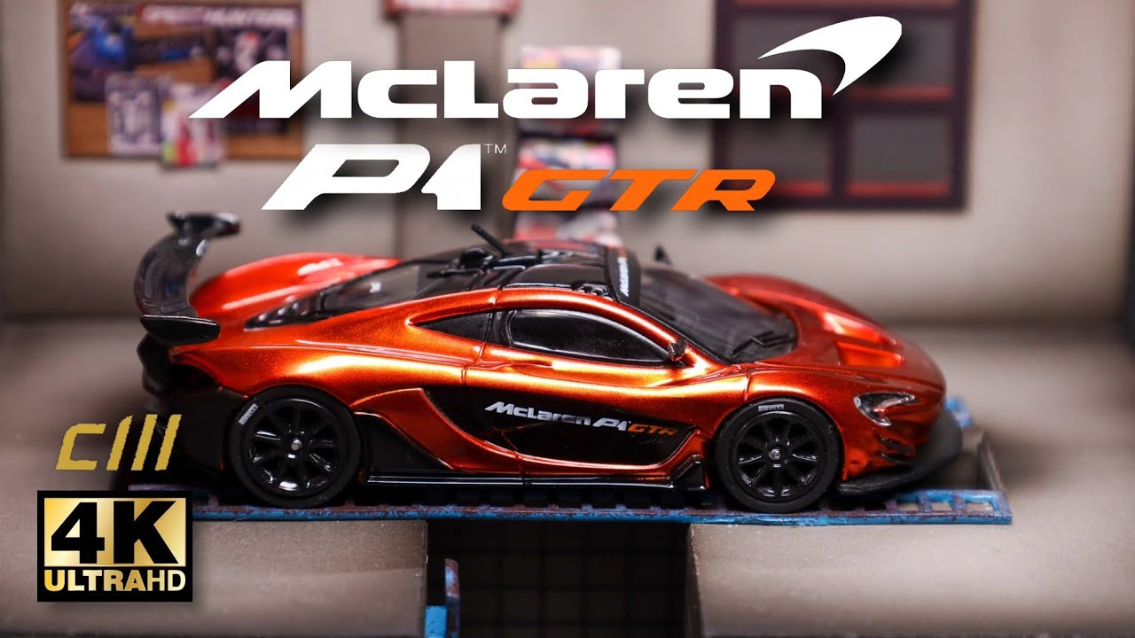 CM Model 1:64 - McLaren P1 GTR l Cinema Shot 4K - YouTube