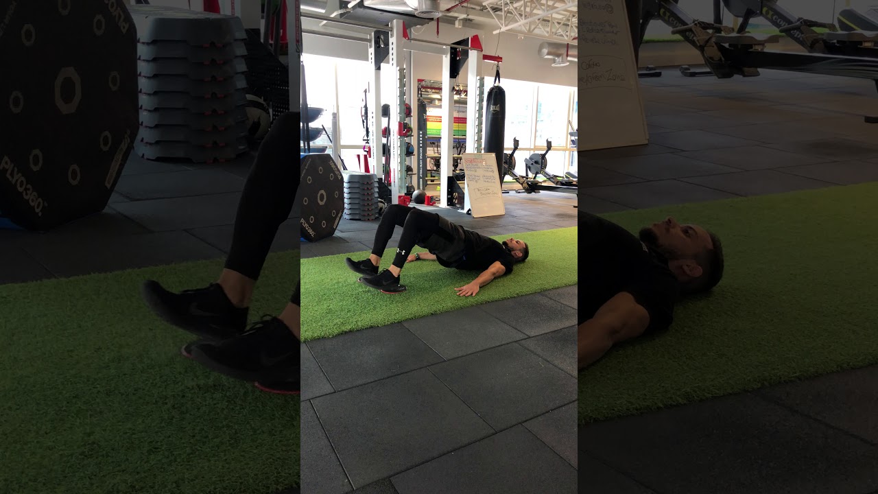 The Science Gym Exercise - Sliding leg curl - YouTube