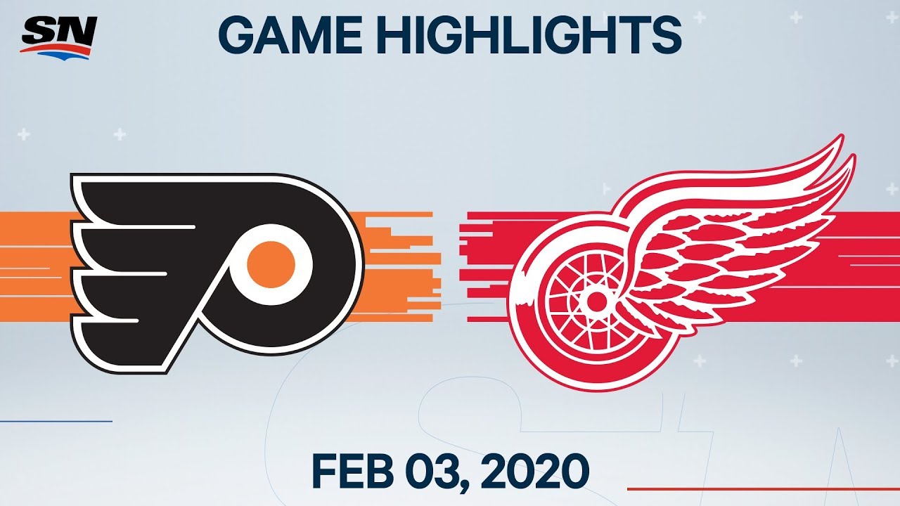NHL Highlights | Philadelphia Flyers vs. Detroit Red Wings – Feb. 3 ...