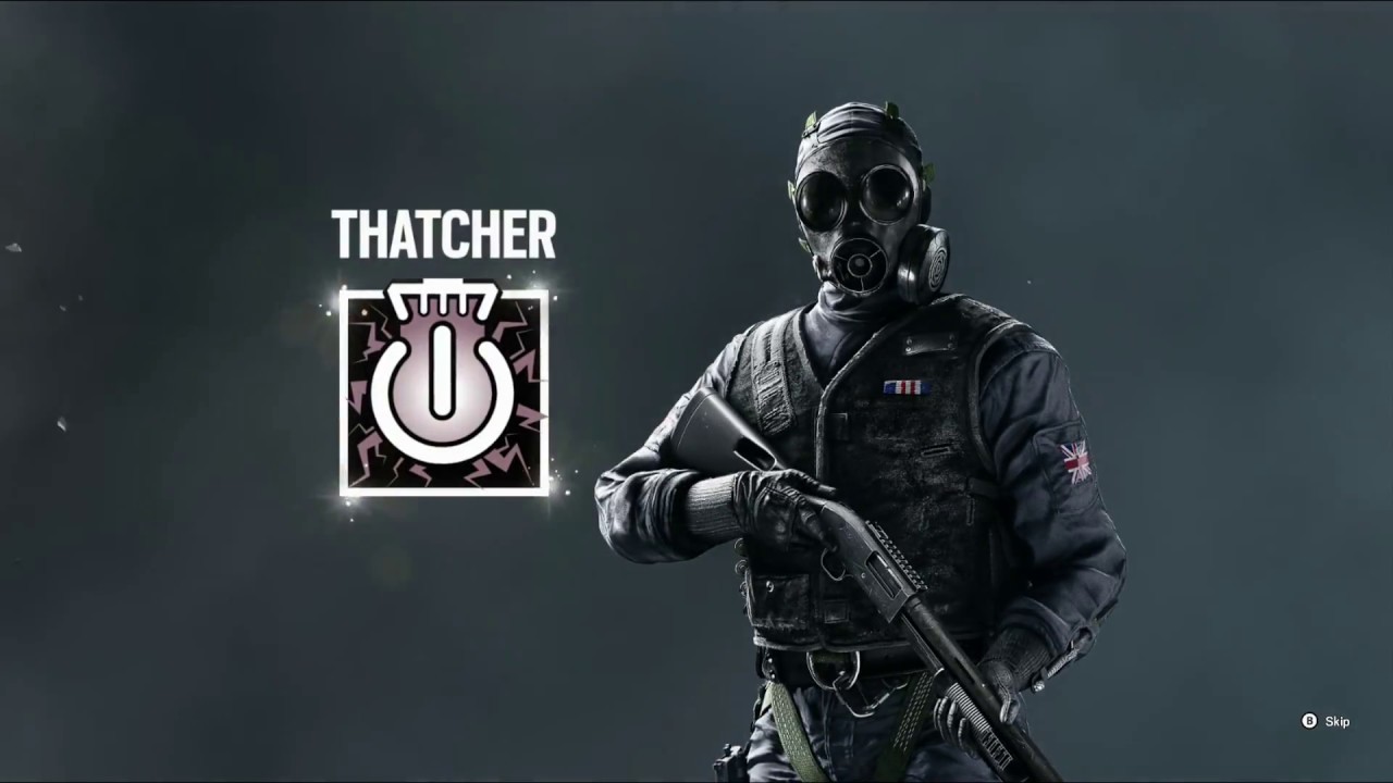 Rainbow Six Siege Thatcher Operator Video - YouTube