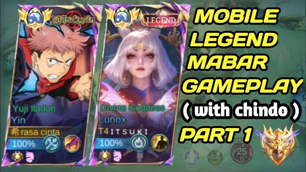 MABAR SAMA CHINDO UMM, UWU | mobile legend gameplay - YouTube