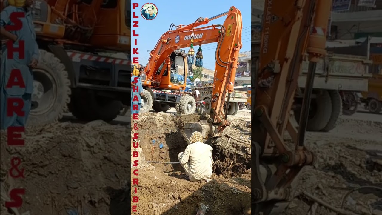 Amazing Machines👍Culvert Widening Excavation by Heavy Powerful ...