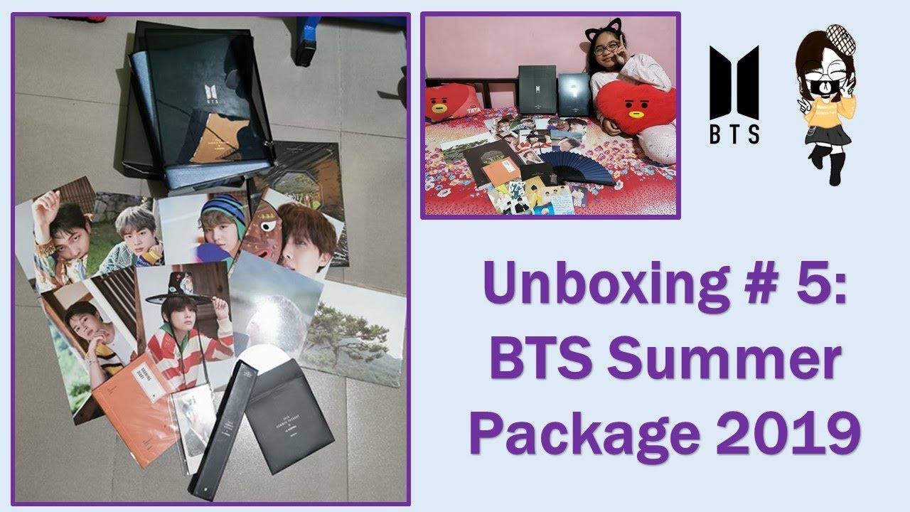 Unboxing # 5: Unboxing BTS Summer Package 2019 - YouTube
