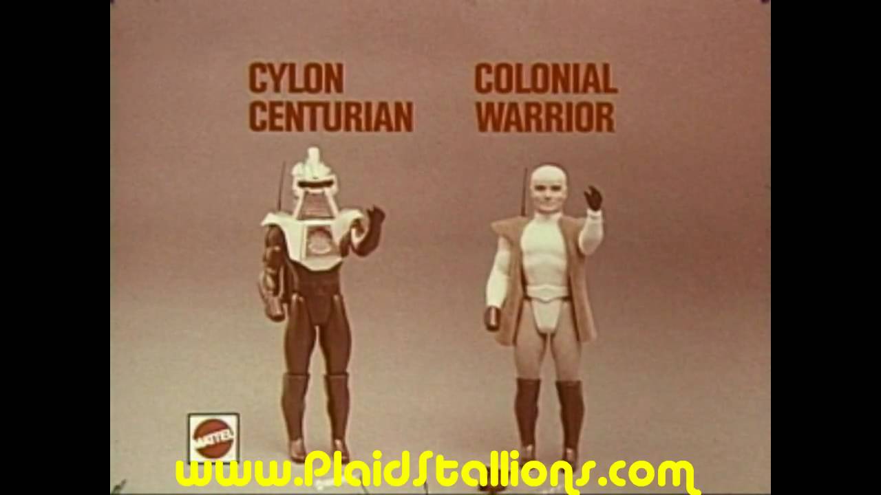 Mattel Battlestar Galactica Cylon toy commercial 1979 - YouTube
