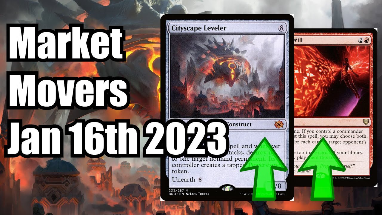 MTG Market Movers - January 16 2023 - Cityscape Leveler Keeps Rising In ...