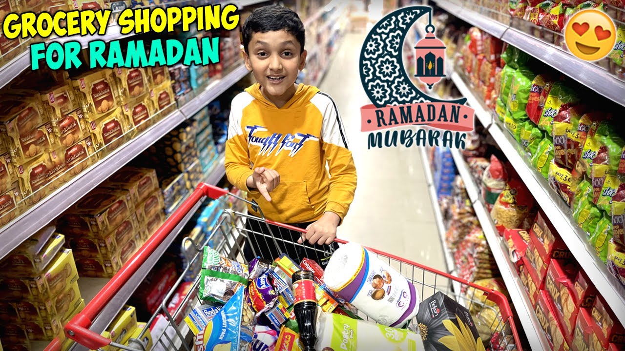 Grocery Shopping For Ramadan Mubarak - YouTube