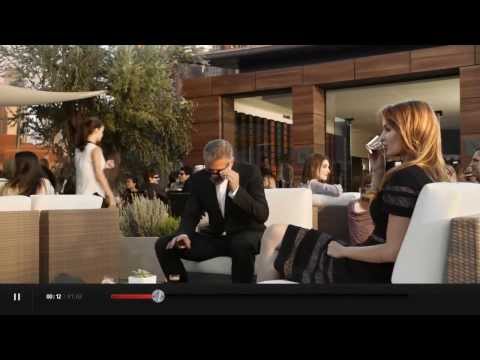 Lauriane Gilliéron George Clooney et Matt Damon dans la nouvelle pub Nespresso