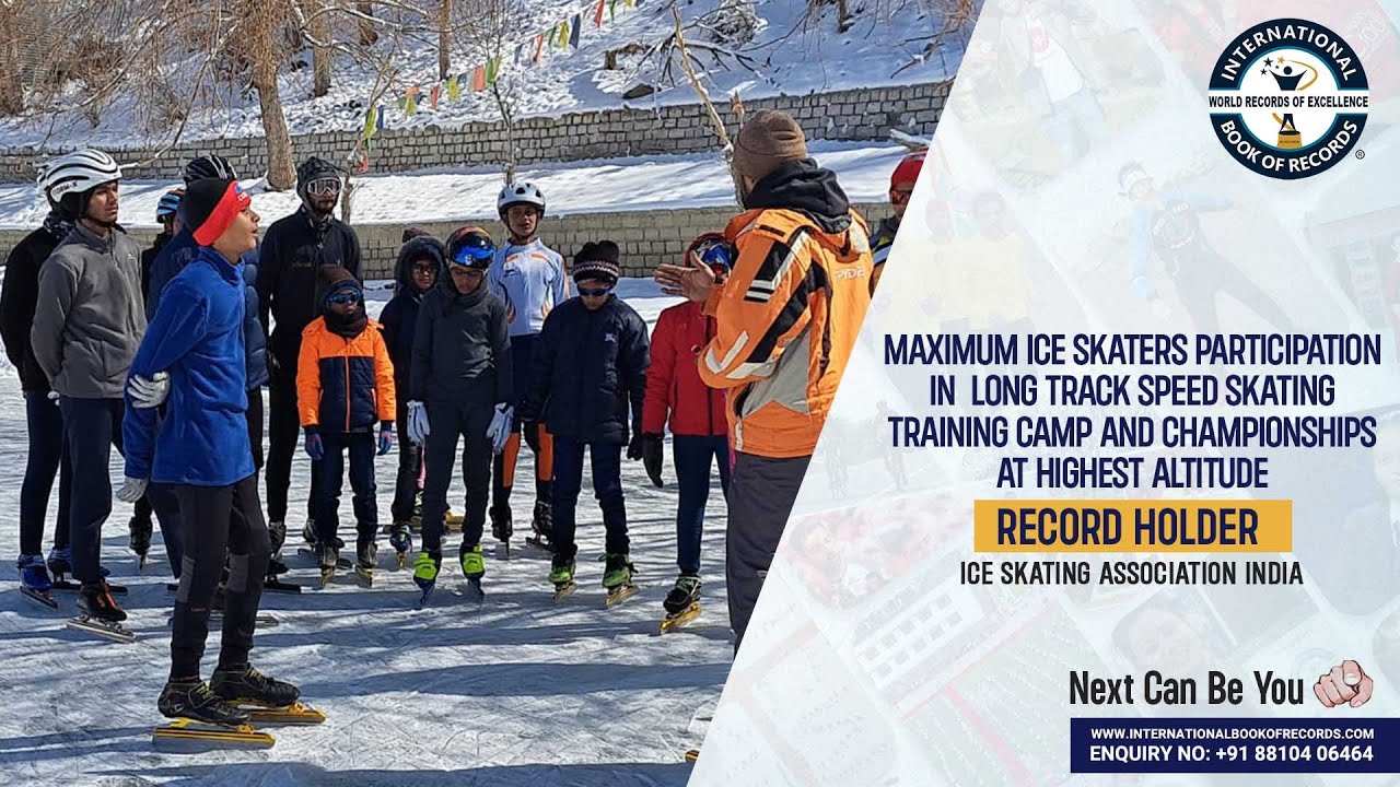 MAXIMUM ICE SKATERS PARTICIPATION IN LONG TRACK SPEED SKATING TRAINING ...