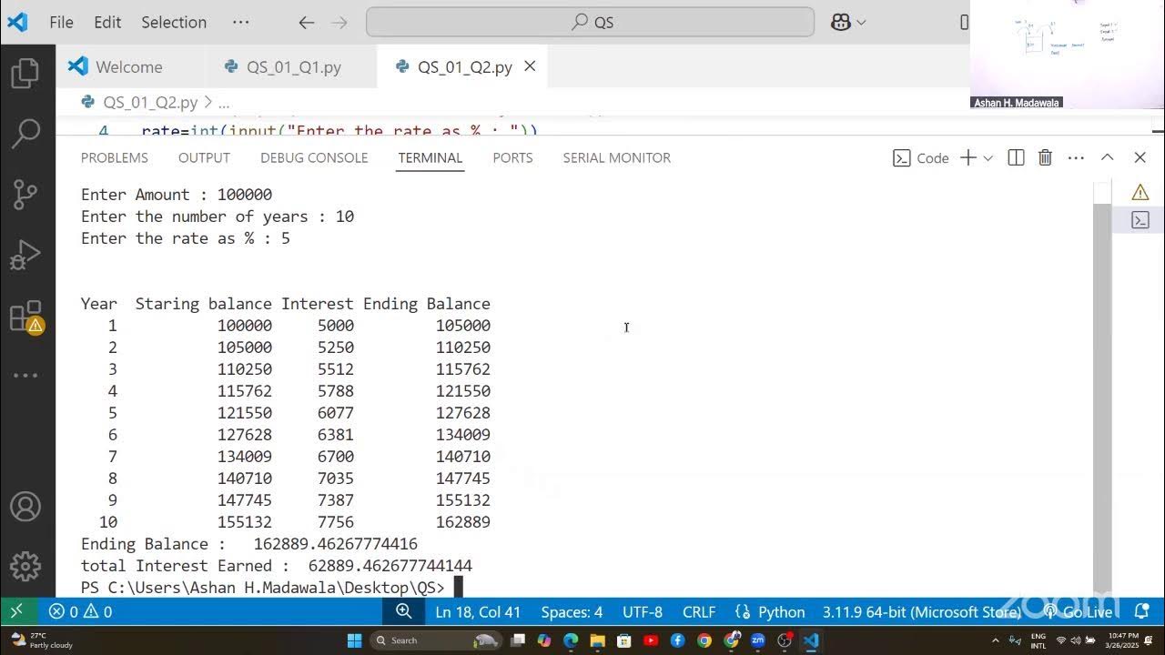 2025 A/L python Question Sheet Discussion | Coding Session | PathforICT - YouTube