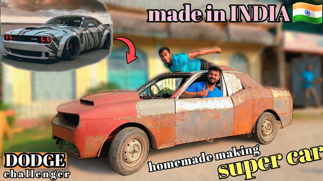 super full muscle car Dodge Challenger💀||Made in INDIA 🇮🇳 - YouTube