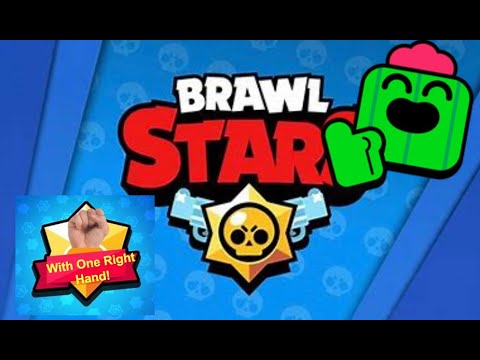 Attempting AND Beating the 1-HAND Brawl Stars Challenge!! - YouTube