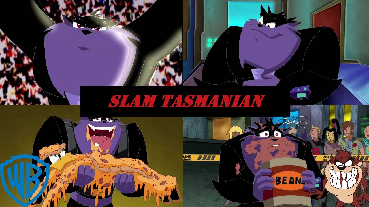 Slam Tasmanian being 'Tazmania' for 13 minutes straight | Loonatics ...