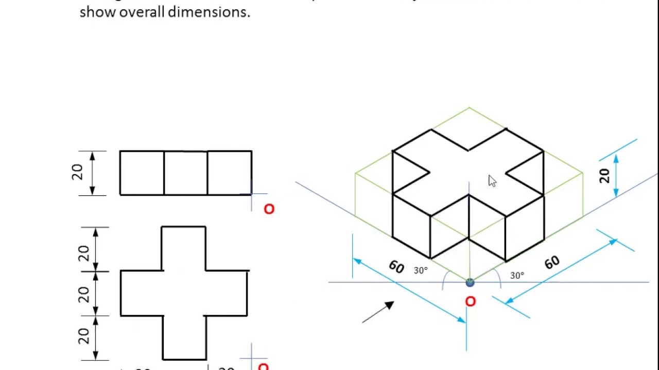 Unit 5 Part III Isometric view - YouTube