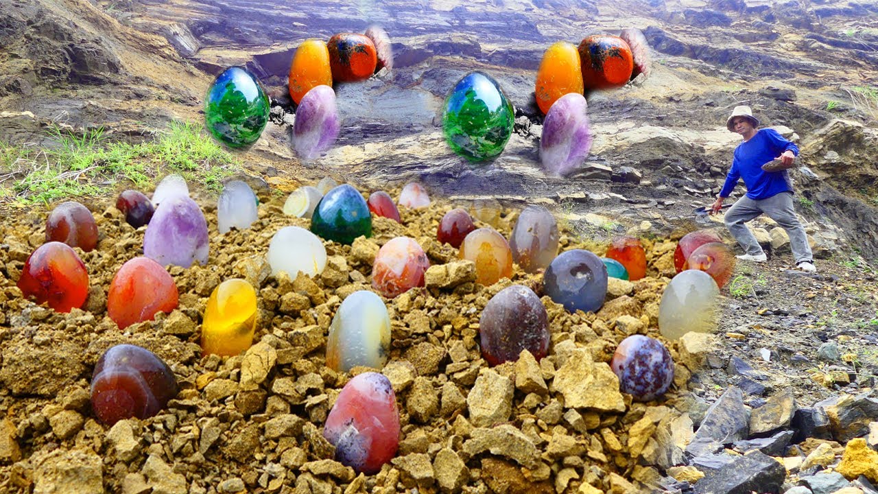 The most expensive red gems found on the mountain, including gold and ...