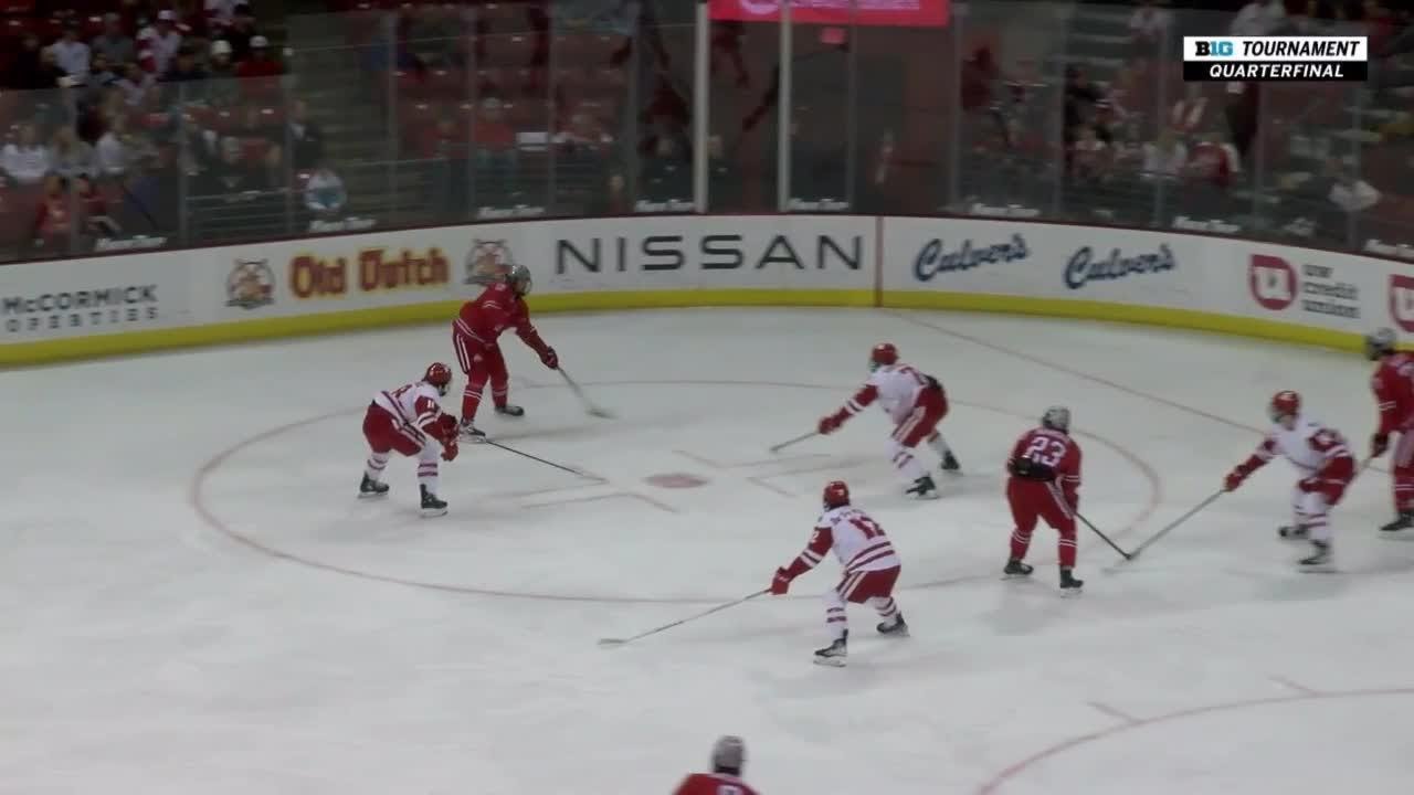 Davis Burnside Highlights vs. Wisconsin | Ohio State Hockey | 03/10 ...