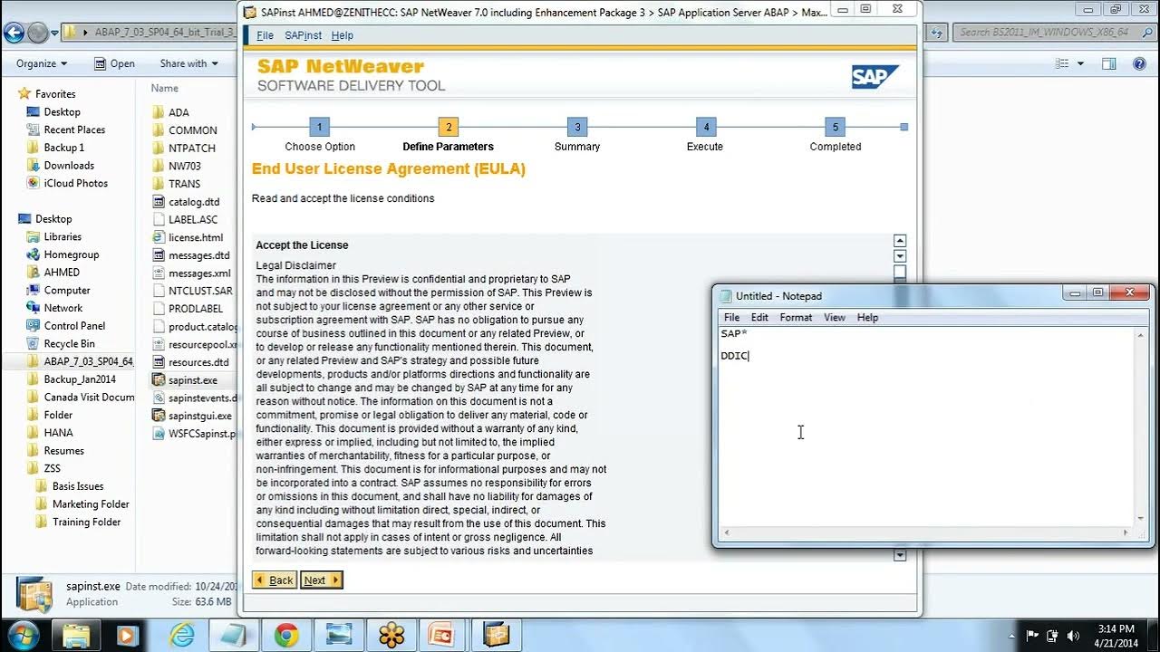 SAP BASIS - Java Installation and MaxDB Database Installation - YouTube
