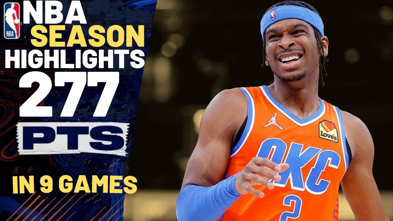 Shai Gilgeous-Alexander Regular Season Highlights So Far!! // 277 ...