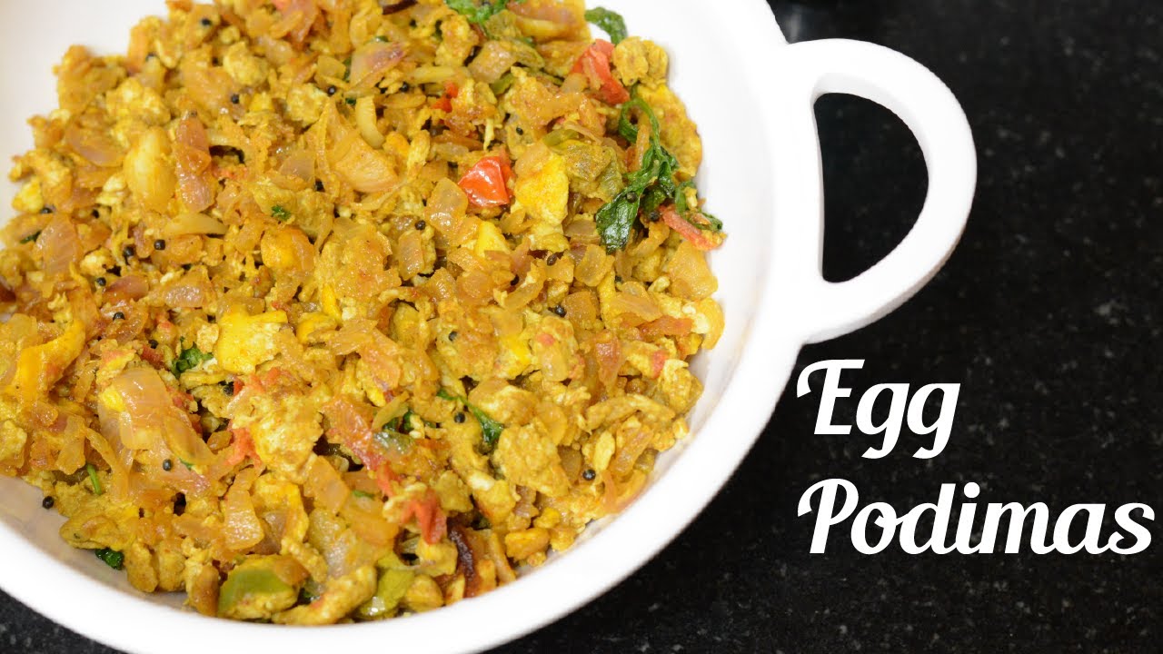 Egg Podimas Recipe | Egg Masala | Egg Recipe | Kanch's Cooking - YouTube