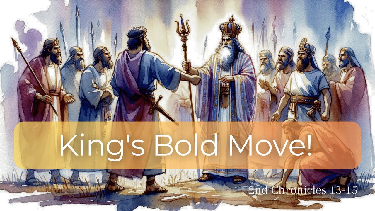 “KING’S BOLD MOVE” | 2nd Chronicles 13-15 | 🌞Daily One Year Bible Study ...