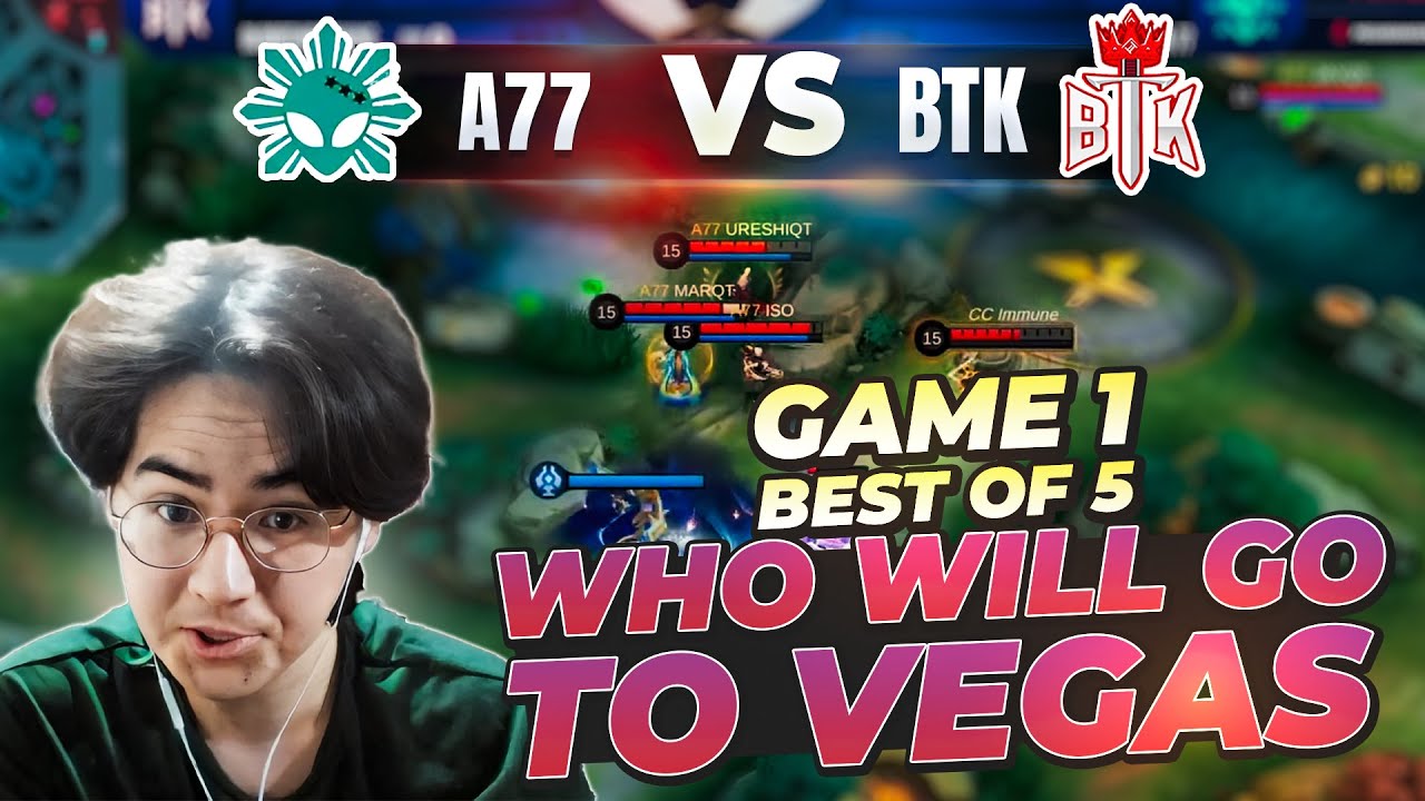 WHO WILL GO TO VEGAS FOR A CHANCE TO COMPETE FOR $3M! | BTK vs A77 GAME ...