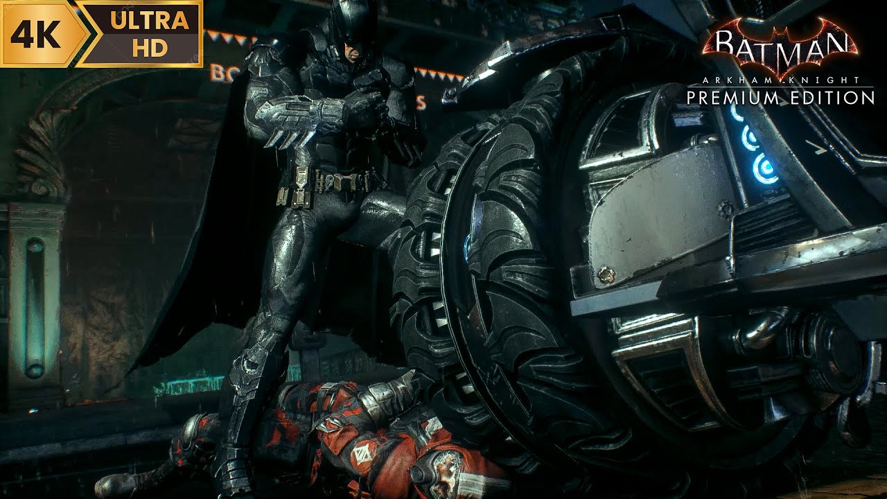 Epic Batmobile Chase & Interrogation Scene - Batman Arkham Knight - YouTube