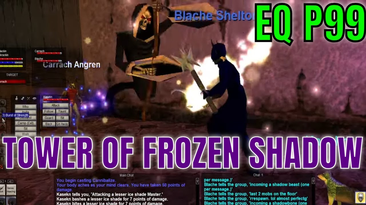 Velious Dungeon Tower of Frozen Shadow Group / EverQuest Project 1999 ...