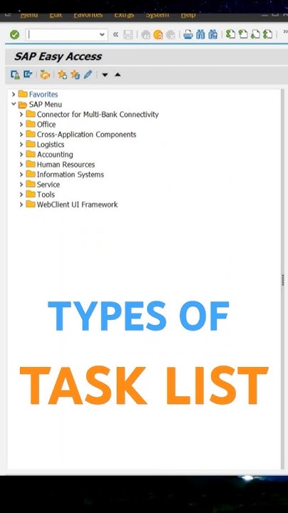 Types of PM Task List | SAP PM | Functional Location, Equipment & General Task List | SAP S ...