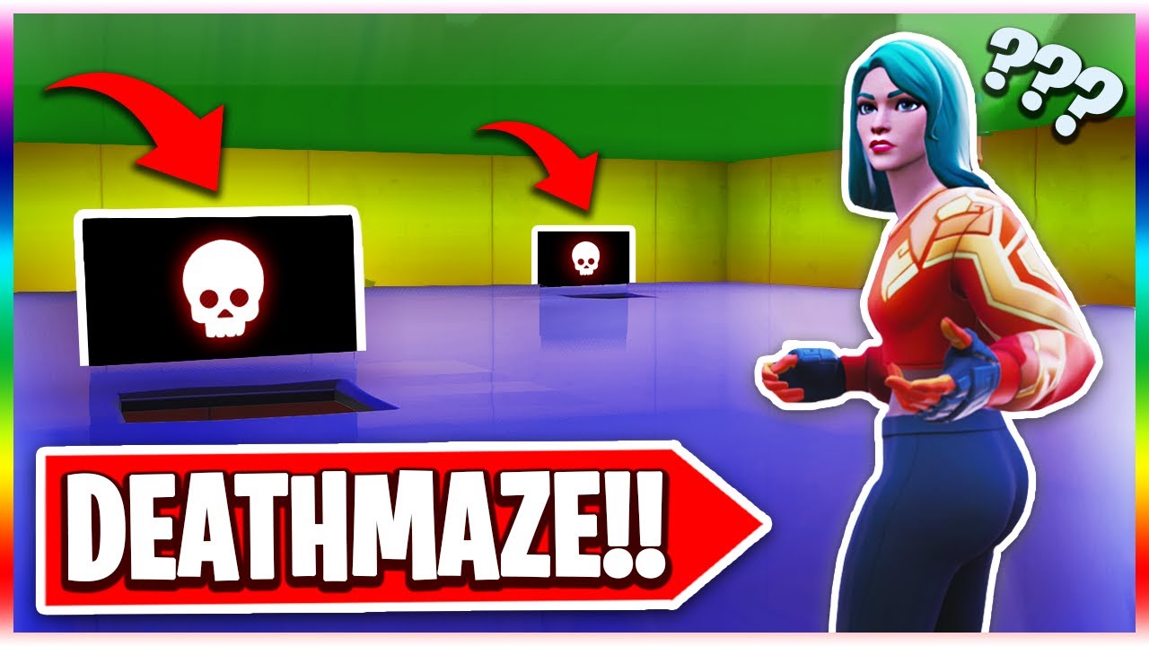 The SMART Riddle Deathmaze! (Fortnite Creative Mode) - YouTube