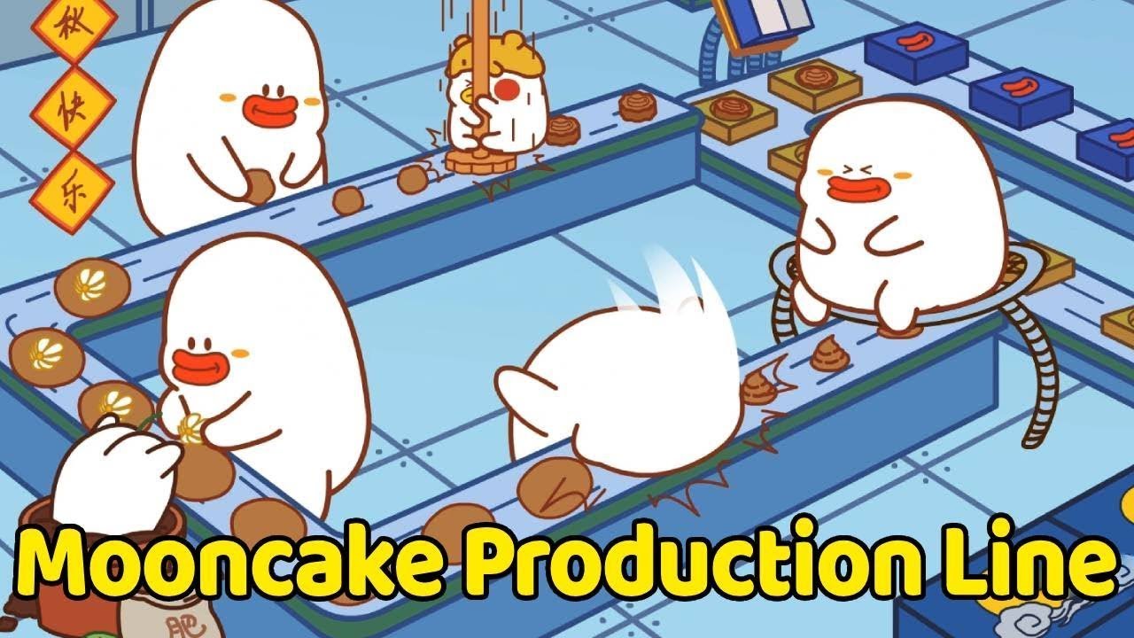 Working On The Mooncake Production Line Is So Fun!#disgustingcartoon ...