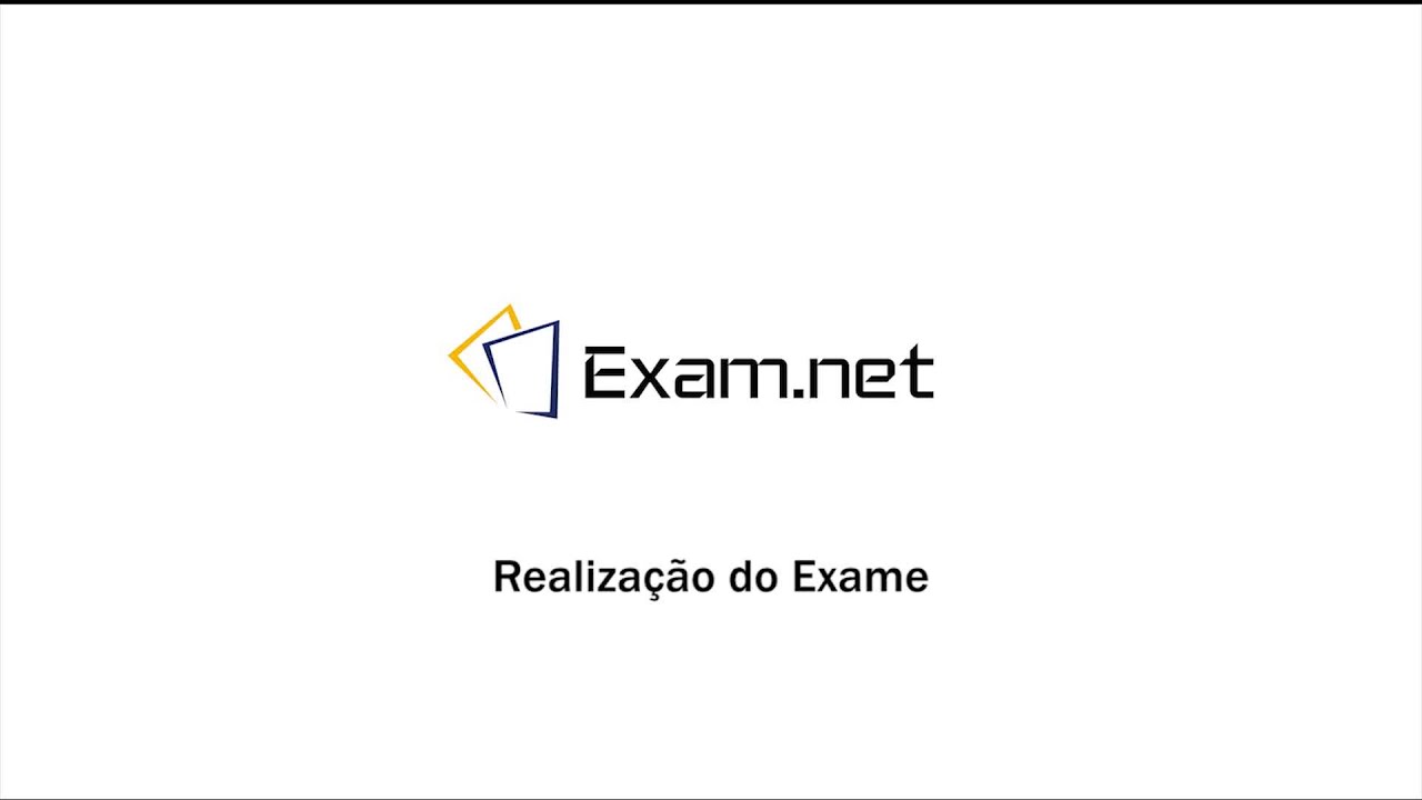 5. Realização do Exame - Exam.net - YouTube