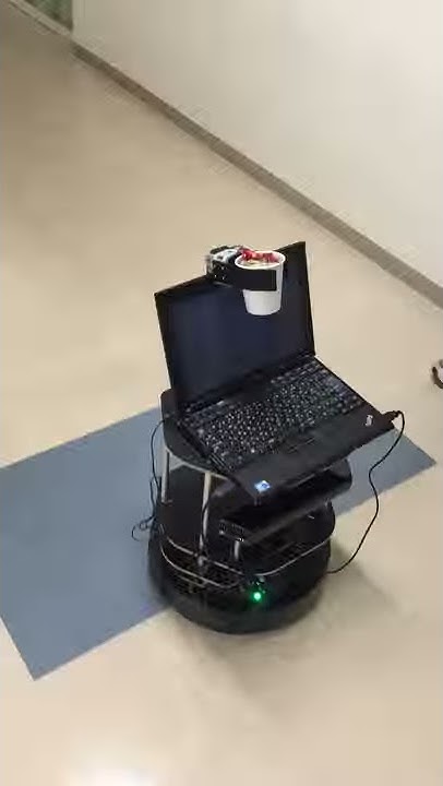 TurtleBot is moving the laboratory - YouTube